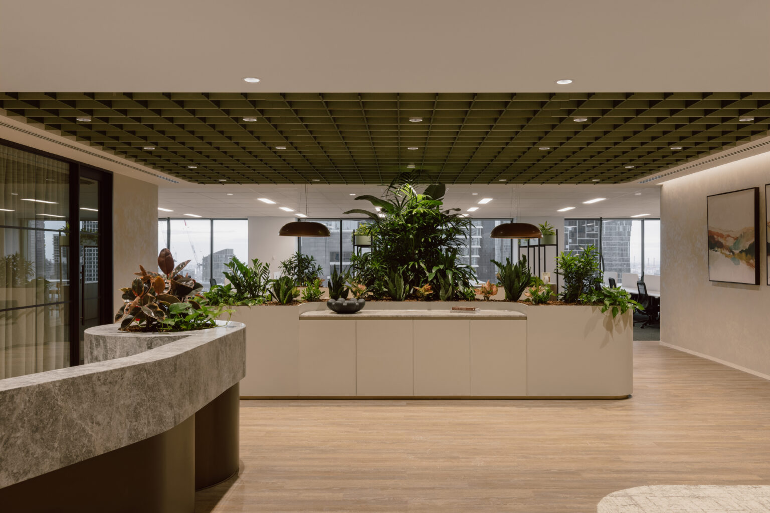 Level 22, 367 Collins Street, Melbourne - Speculative Suite, Lift Lobby ...